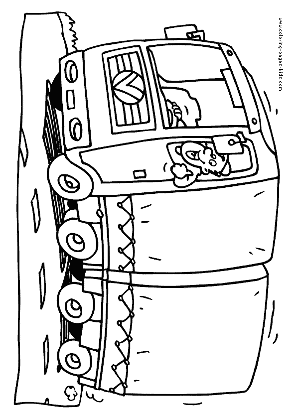 Truck Color Pages Coloring Pages For Kids Transportation Coloring truck-color-pages-coloring-pages-for-kids-transportation-coloring