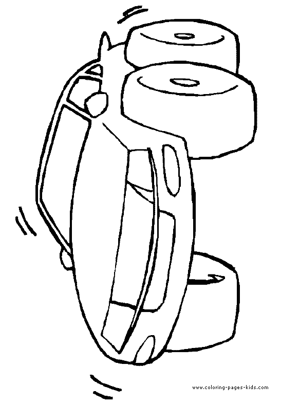 Racing pit crew coloring pages