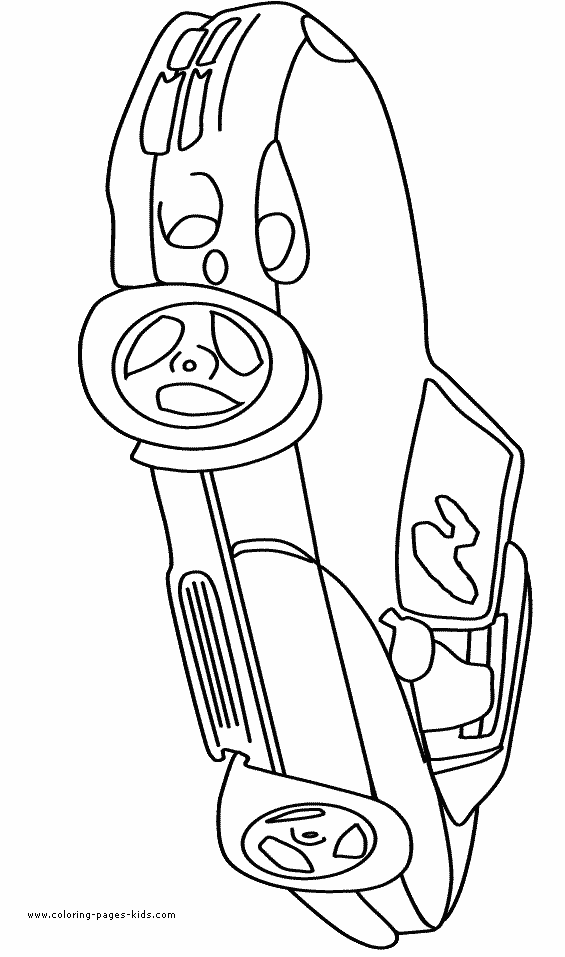 Amazing Race Coloring Sheet